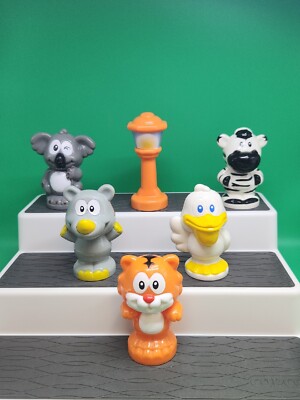 Vtech Smartville Alphabet Train Station Toy Animal Figure Light ...