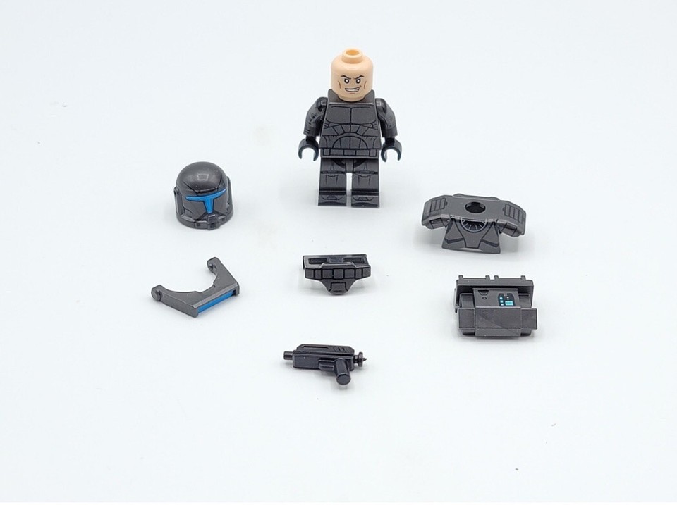 CUSTOM Star Wars Clone Commando Night Ops Brick Minifigure | eBay