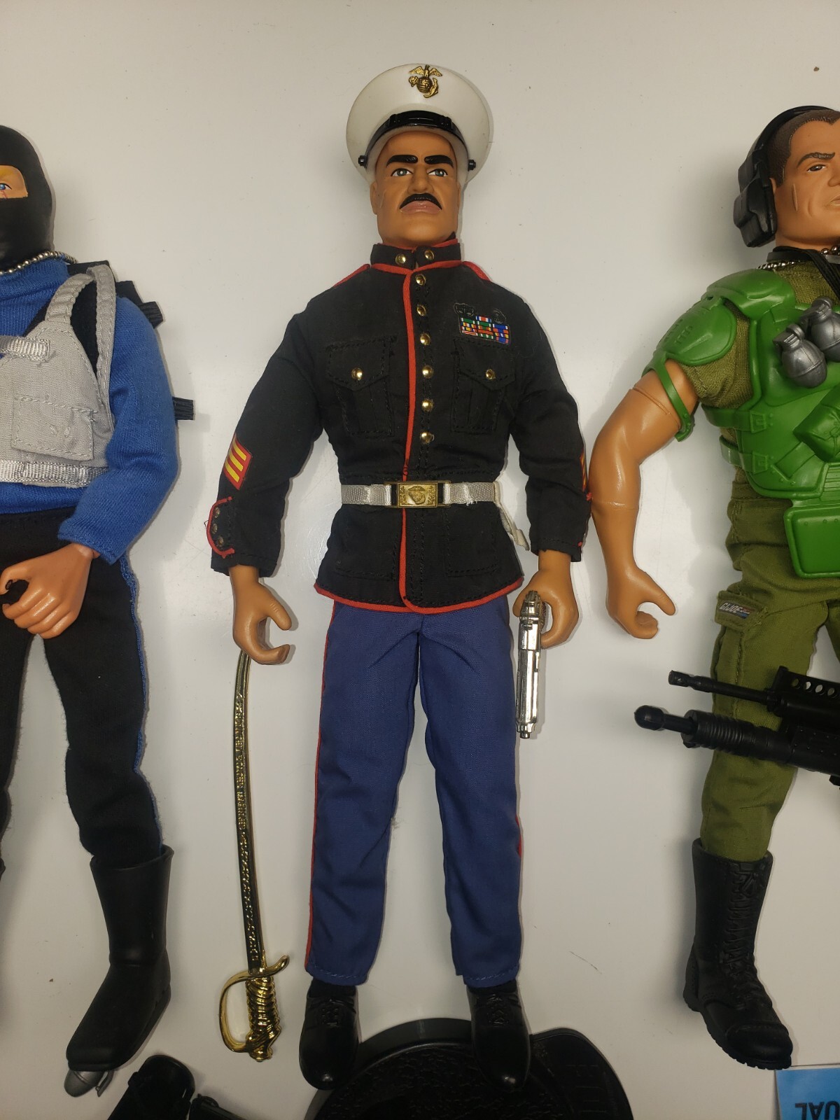 GI JOE COBRA VINTAGE 1992 HALL OF FAME 12" LOT GOLD SWORD GUNG HO GRUNT ...