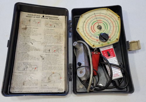 Select-A-Test Engine Tester Analyzer Vintage Auto Kal-Equip USA | eBay