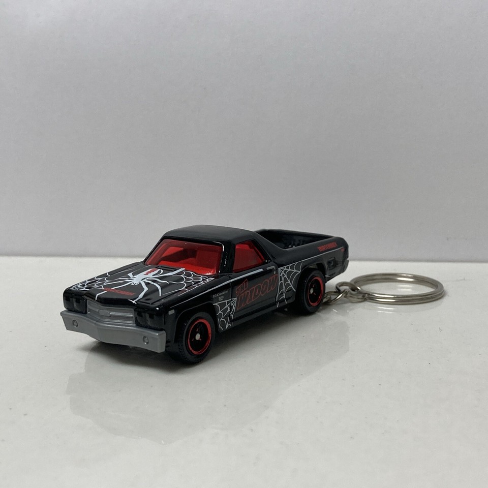 RARE KEY CHAIN BLACK CHEVY EL CAMINO CUSTOM LIMITED EDITION 1970 | eBay