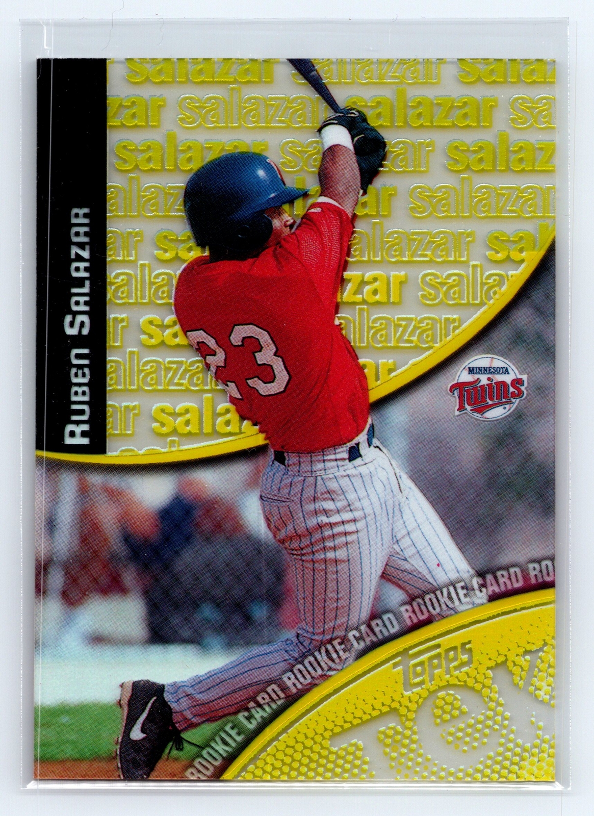 2000 Topps Tek #41-8 Ruben Salazar Minnesota Twins SN/2000 Baseball ...