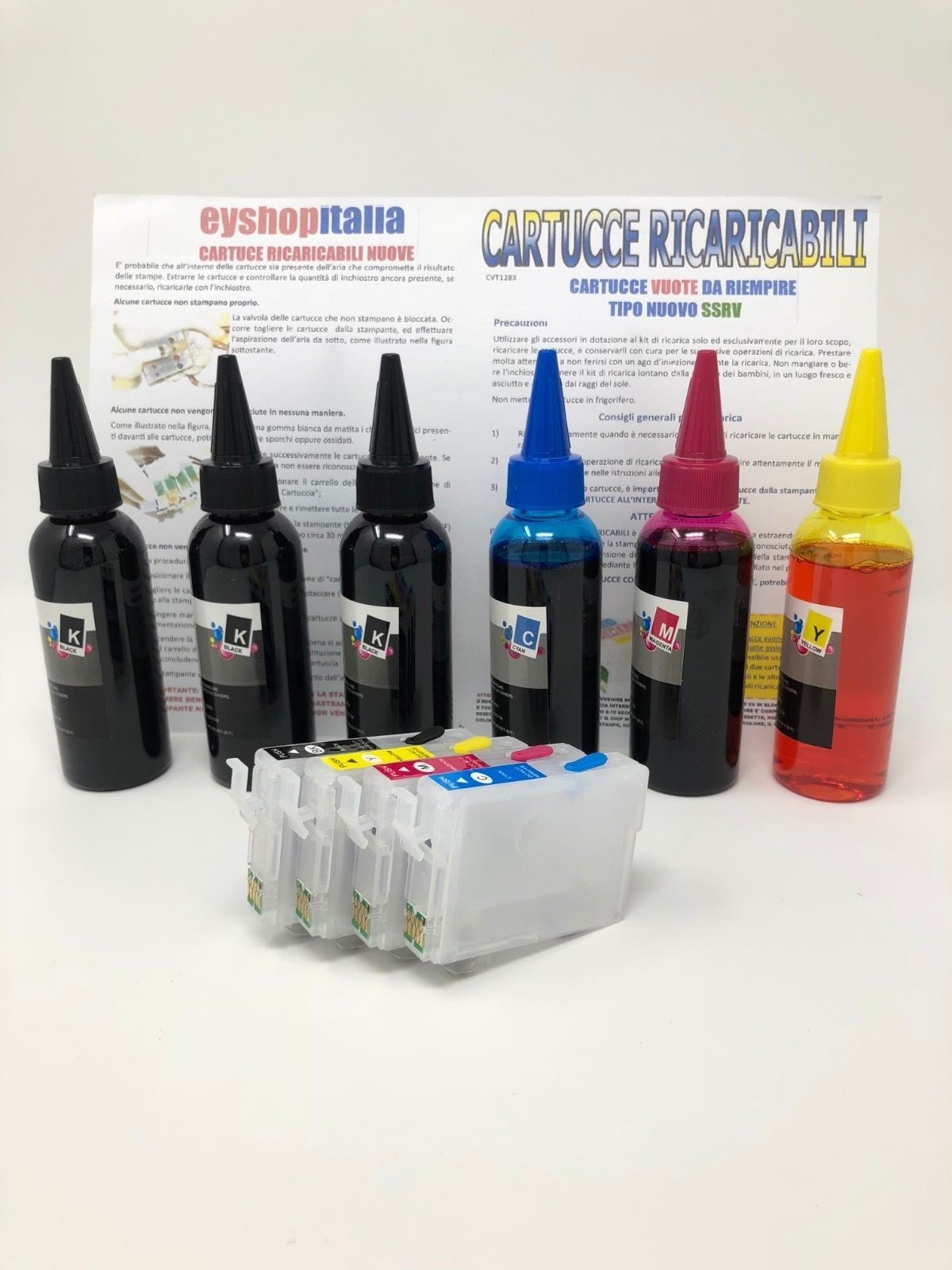 Cartouches Compatibles Originales Inkjet + 400ml D'Encre Pour Epson XP ...