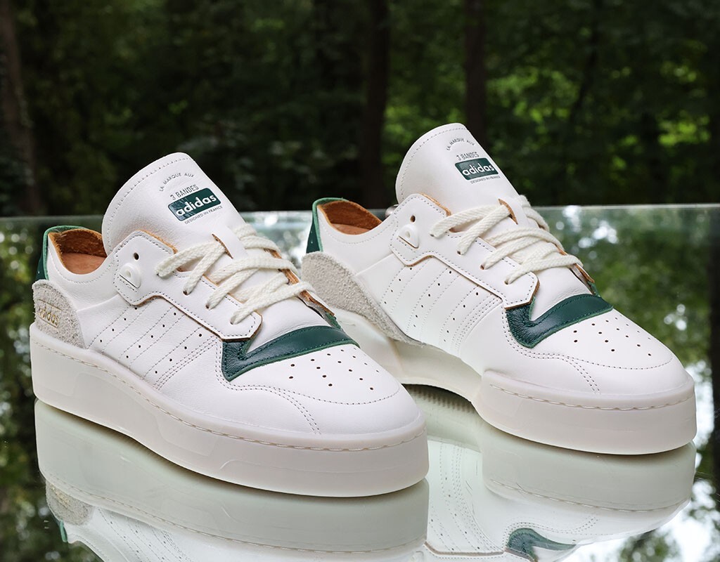 Adidas Rivalry Summer Low Men’s Size 10 White Collegiate Green Custom ...