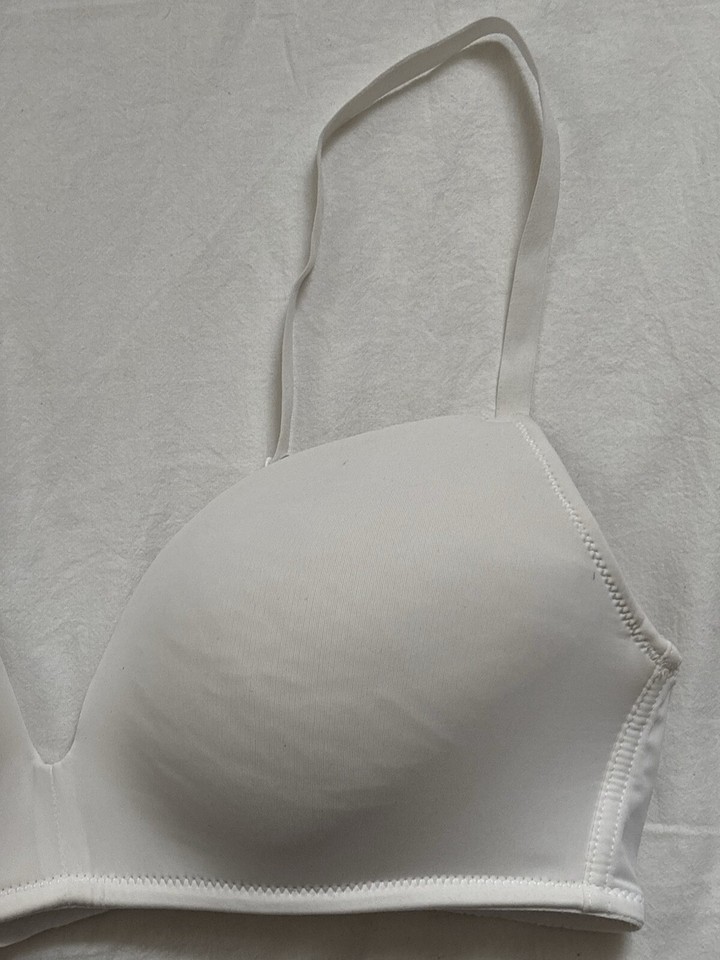 34C TU White Unwired Padded Push-up Bra | eBay UK