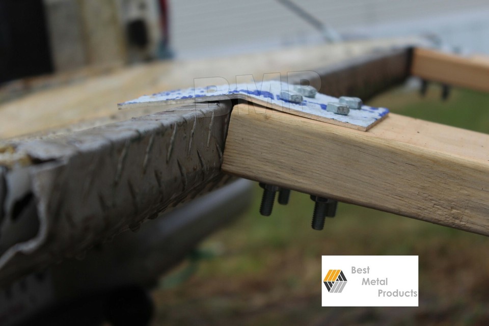 LOADING RAMP END KIT ALUMINUM ATV 4 WHEELER LAWNMOWER TRUCK BED LIFT ...