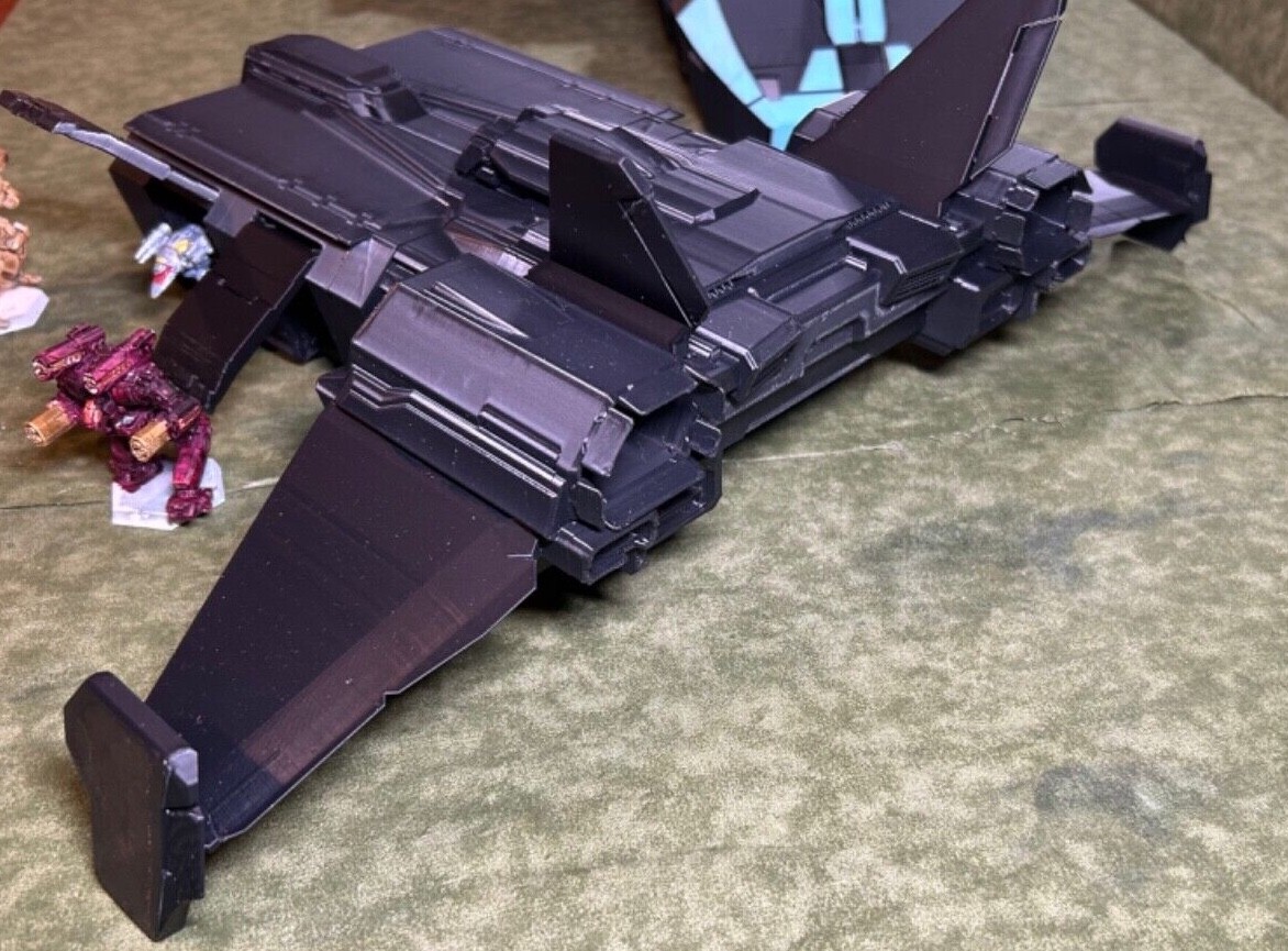 Mech Scale Leopard Class Drop Ship | Unpainted 1/285 or 6mm scale | eBay