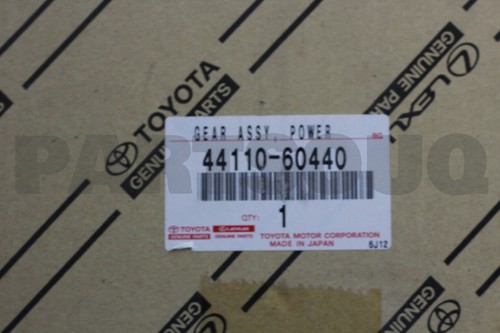4411060440 Genuine Toyota GEAR ASSY, POWER STEERING 44110-60440 | eBay