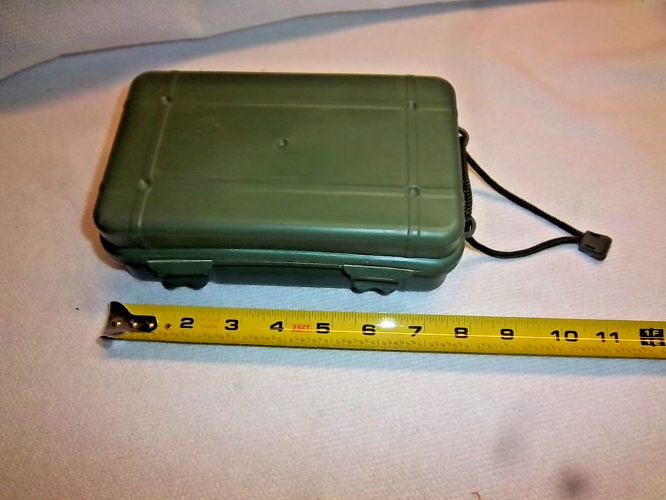 Small Ammo Storage Box, Bulk Storage for 22 cal. ammo, Hard Case W/Foam ...