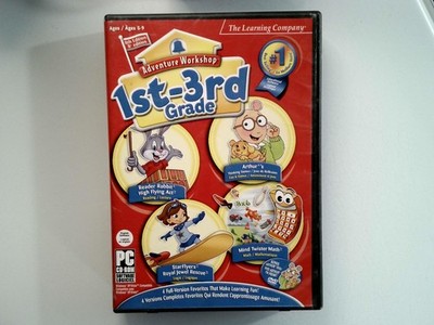 Adventure Workshop 1st-3rd Grade 8th Ed PC CD-ROM Video Game ...