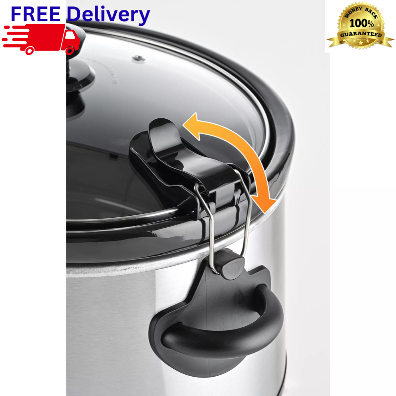 Toastmaster 6QT Digital Slow Cooker Locking Lid Timer 210 Watts NEW | eBay