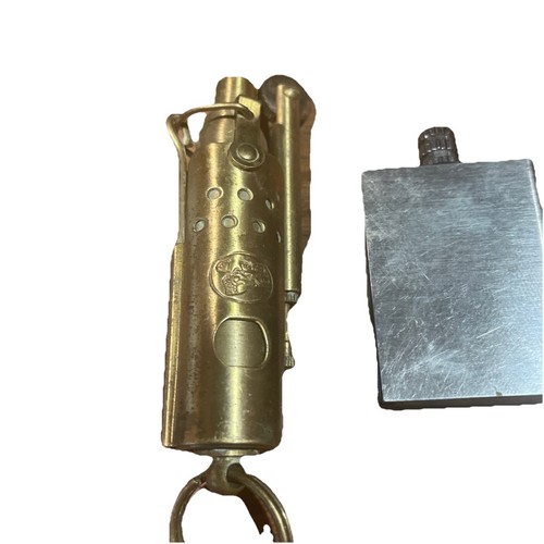 Imco Trench Lighter Replica + Permanent/Survival Match And Black Zippo ...