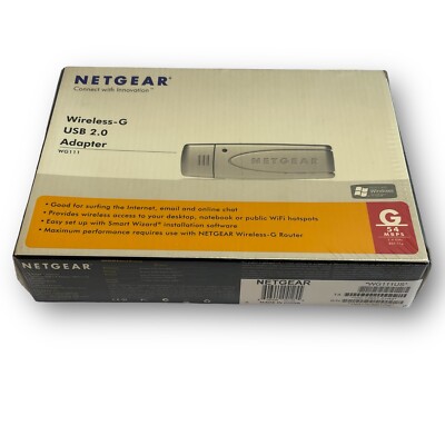 NETGEAR Wireless G USB 2.0 Adapter 54 MBPS | eBay