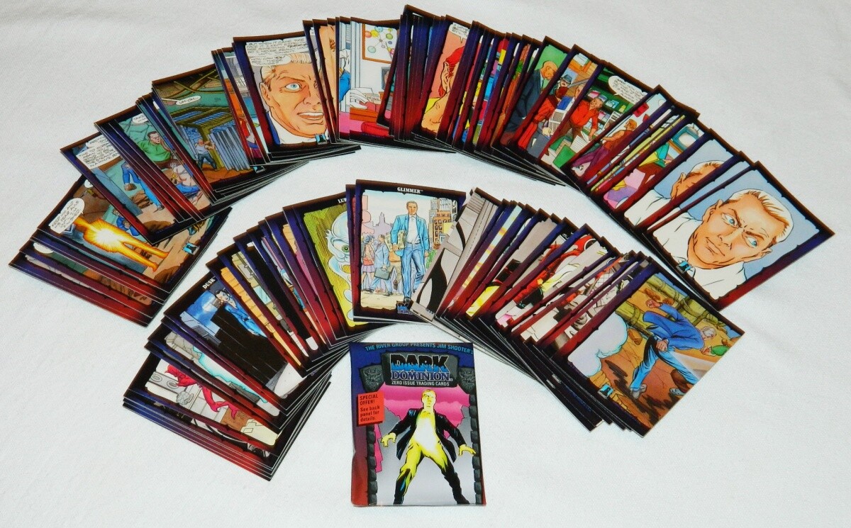 Dark Dominion Defiant Comics 150 Trading Cards Set River Group 1993 ...