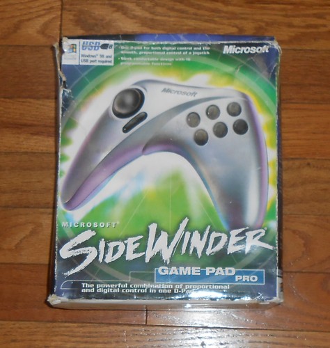 MICROSOFT SIDEWINDER GAME PAD CONTROLLER WITH CD - OPEN BOX | eBay