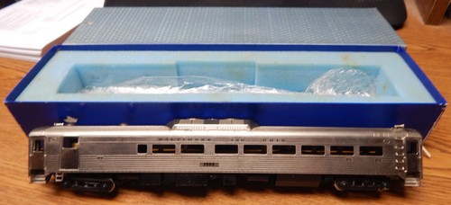 NJ CUSTOM BRASS RDC 2 B&O RAIL DIESEL CAR USED IN BOX GREAT SHAPE HO ...