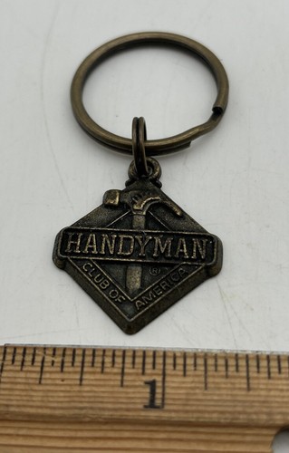 Handyman Club of America Keychain With Hammer Logo Rare 2.75” Metal | eBay
