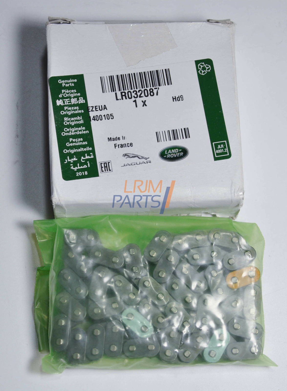 Genuine Land RANGE Rover Jaguar 5.0 3.0 SC CHAIN AUXILIARY DRIVE ...