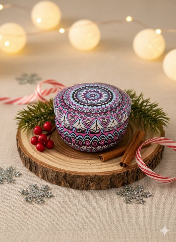 Christmas gift Soy Wax Scented Candles Long Burn, Non-Toxic Fragrance ...