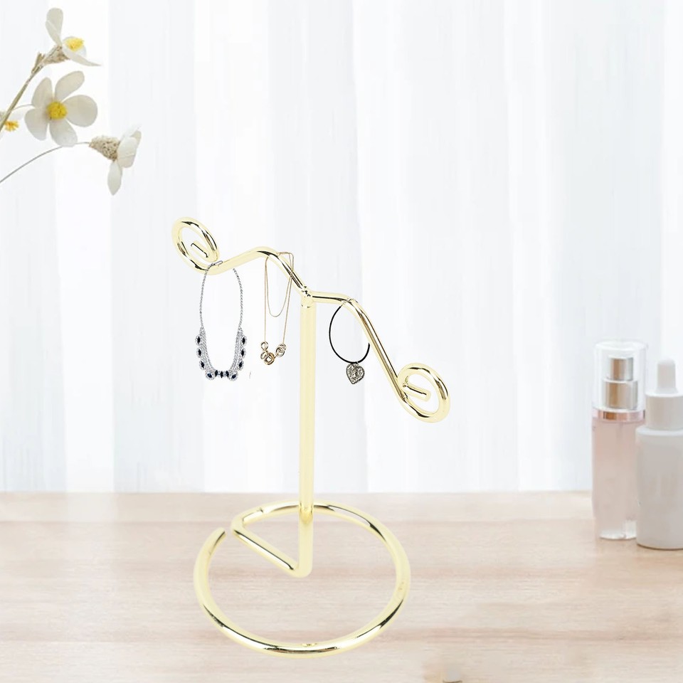 4pcs Earring Display Stand Electroplate Iron Earring Display Rack ...