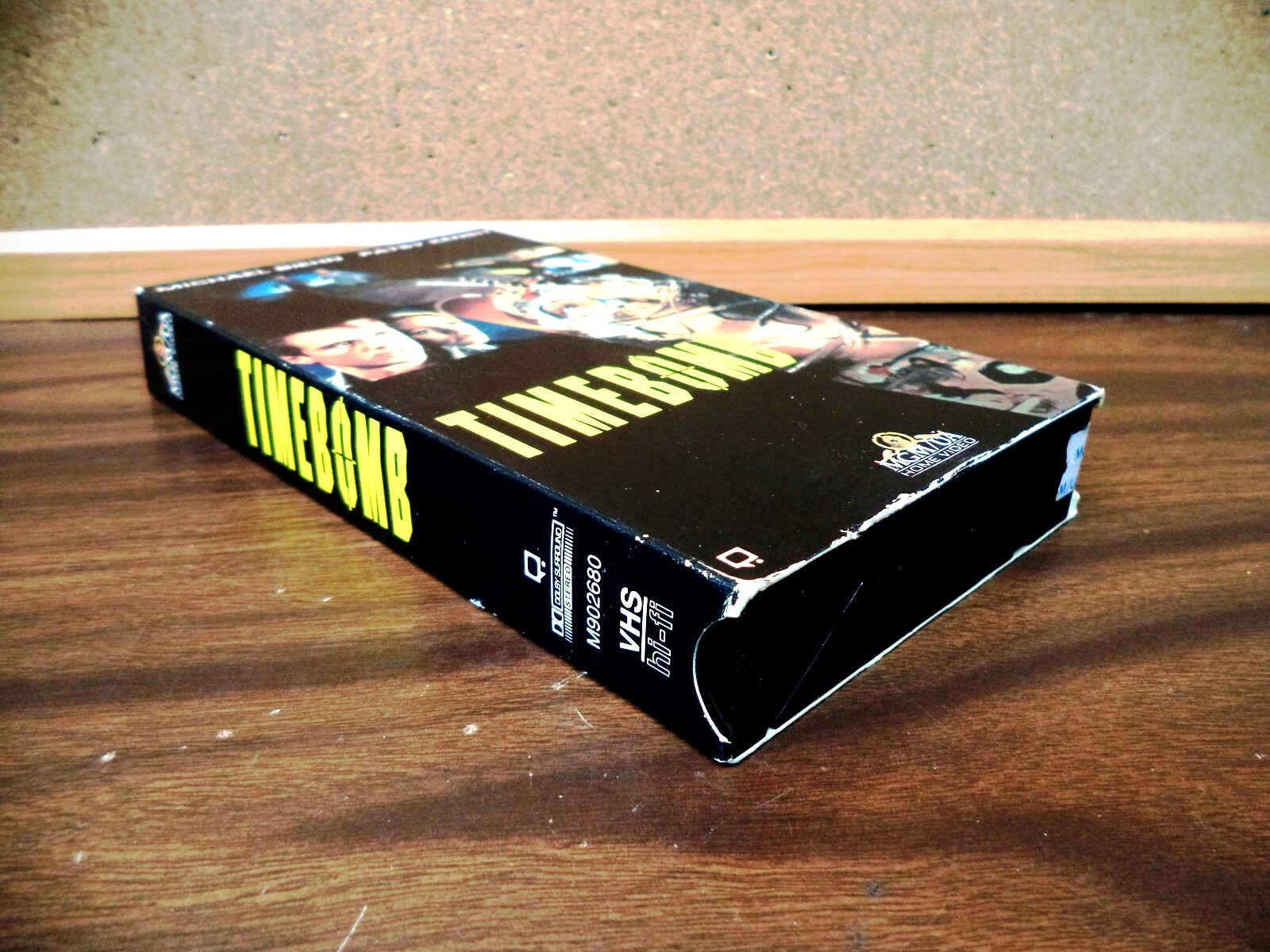 TIMEBOMB (VHS 1992) Michael Biehn, Patsy Kensit, Tracy Scoggins, Robert ...