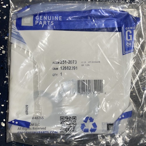 ACDelco Engine Water Pump Gasket x2 12682391 | eBay