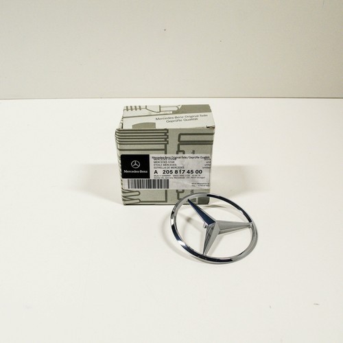 NEW MERCEDES-BENZ C W205 REAR BOOT STAR BADGE EMBLEM A2058174500 | eBay