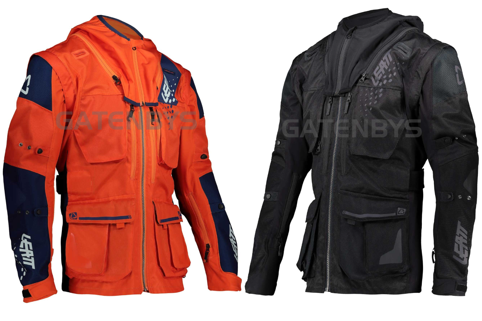 LEATT 5.5 Enduro Adventure Motorcycle Water Resistant Jacket For KTM XC ...