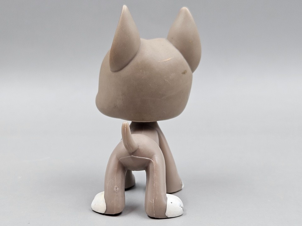 Vintage 2006 Littlest Pet Shop LPS #184 Generation 2 Great Dane Blue ...