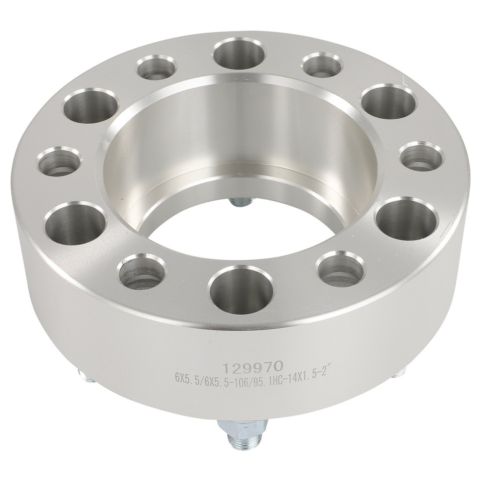 (4) 6x5.5 Hubcentric Wheel Adapter 2" For Toyota 106mm Bore to 95.1mm ...