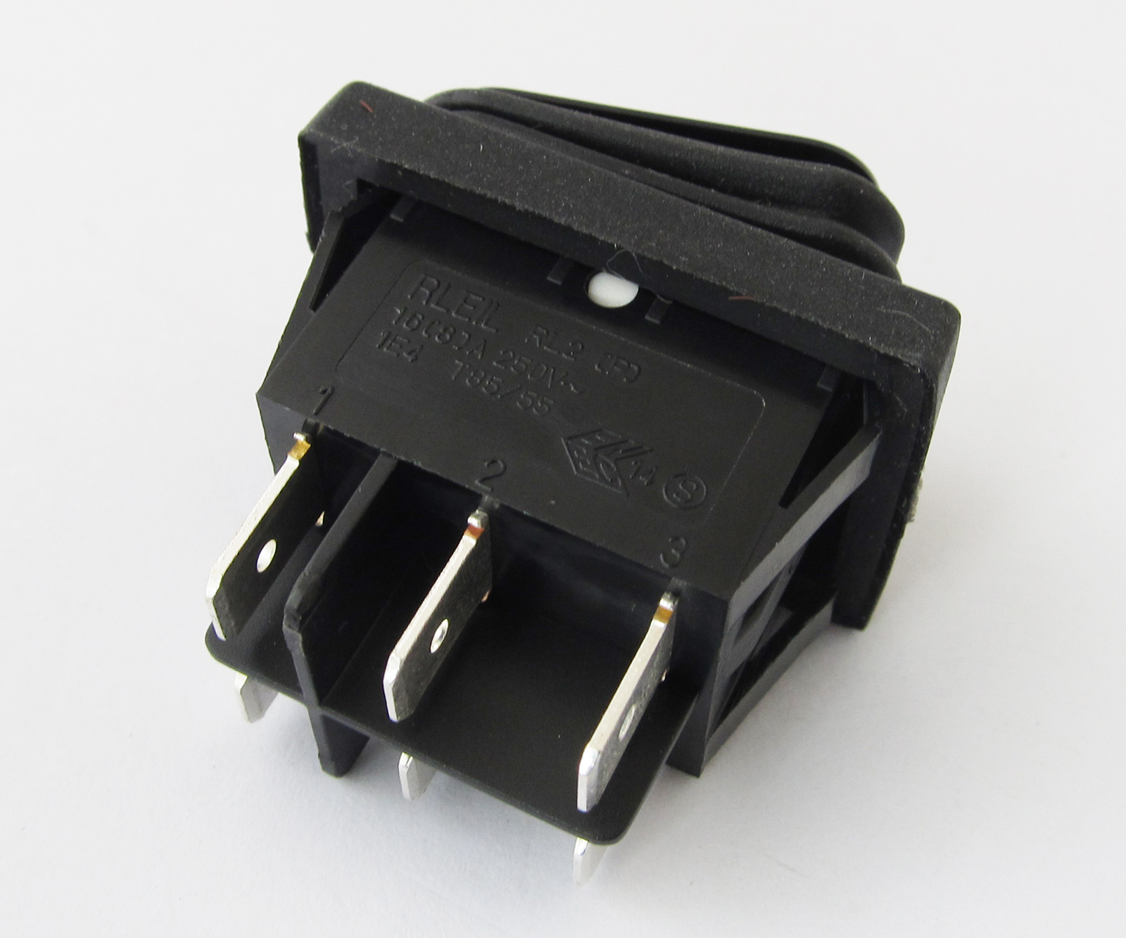 1pc Black RLEIL RL2(P) Waterproof IP65 ON/OFF/ON Boat Car Rocker Switch ...