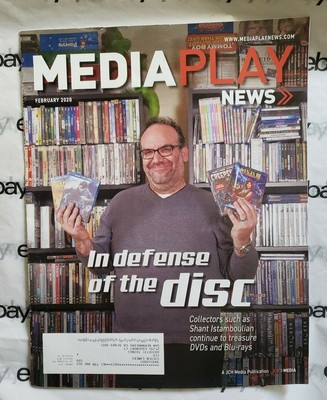 Media Play News Magazine IN DEFENSE OF THE DISC February 2020 w/ML | eBay