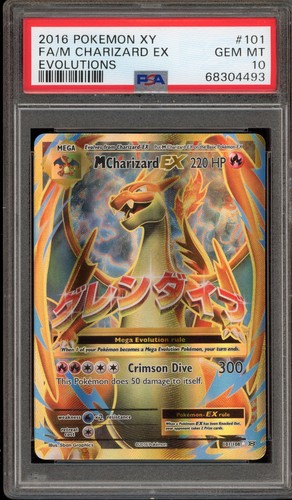 Pokemon M Charizard EX XY Evolutions Full Art #101 PSA 10 Gem Mint | eBay