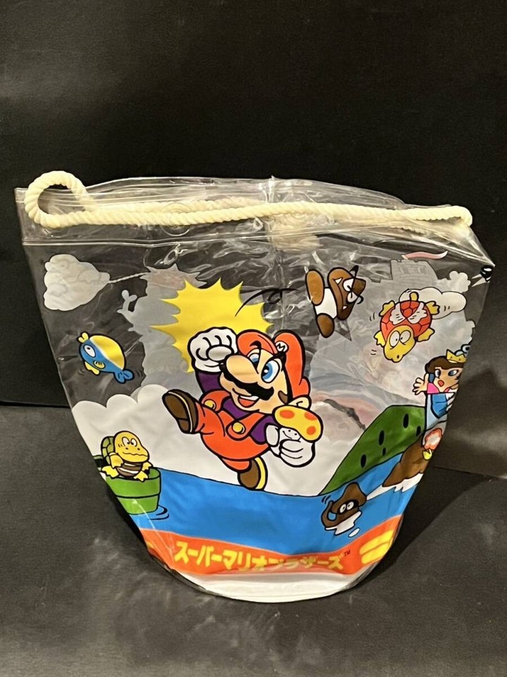 Takahashi Super Mario Vinyl Back Warehouse Item Showa Retro 80's | eBay