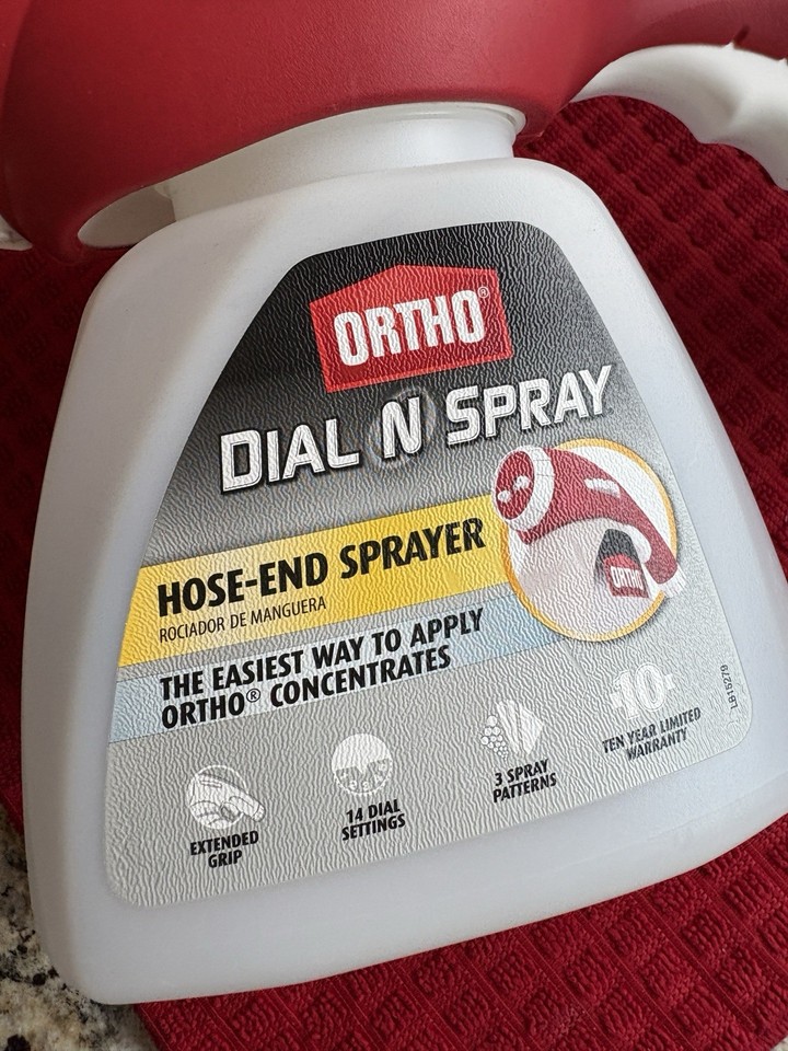 Ortho Dial N Spray Hose-End Sprayer for Liquid Weed and Insect Killer ...