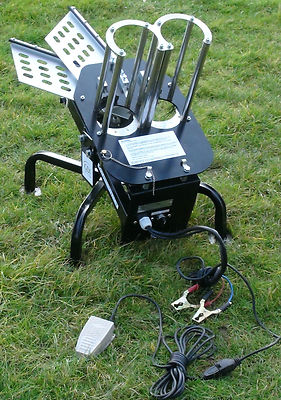 GDK, DOUBLE ARM AUTOMATIC CLAY PIGEON TRAP,2 ARM TRAP,ELECTRIC MACHINE ...