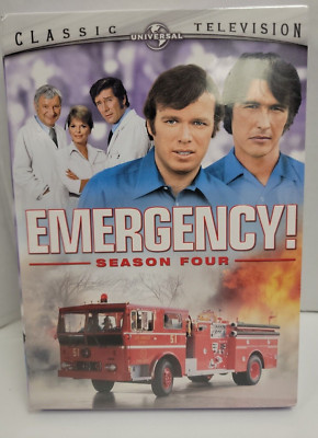 Emergency! Complete 4th Fourth Season 4 Four BRAND NEW 5-DISC DVDs SET ...