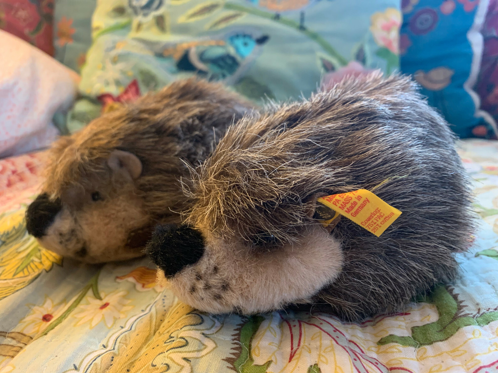 *VINTAGE* 1980s STEIFF Germany "Joggi" 6" Plush Hedgehog - SET OF 2! | eBay