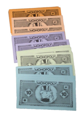 Monopoly Cheaters Edition Money Replacement Cash Moola Part Piece Game ...