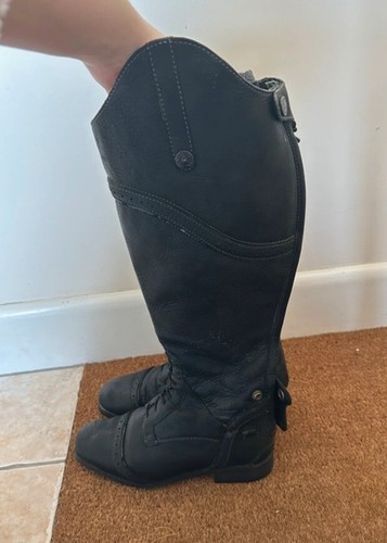 Shires Moretta Constantina Riding Boots - Black | eBay UK