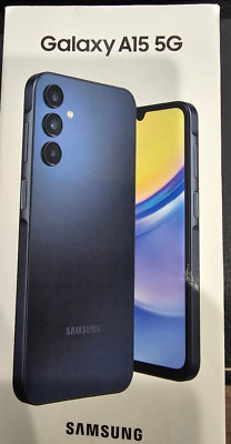 Samsung Galaxy A15 5G SM-A156U 128GB Blue Black 50MP Camera - Verizon ...