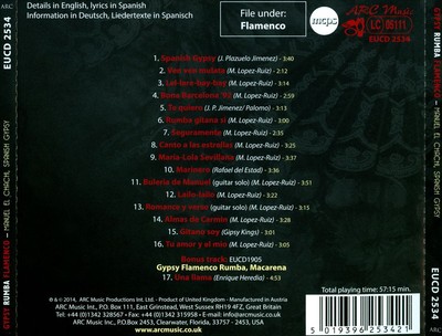 MANUEL EL CHACHI/SPANISH GYPSY - GYPSY RUMBA FLAMENCO * NEW CD ...