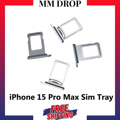 iPhone 15 Pro Max Sim tray Replacement Sim holder Premium Quality Uk ...