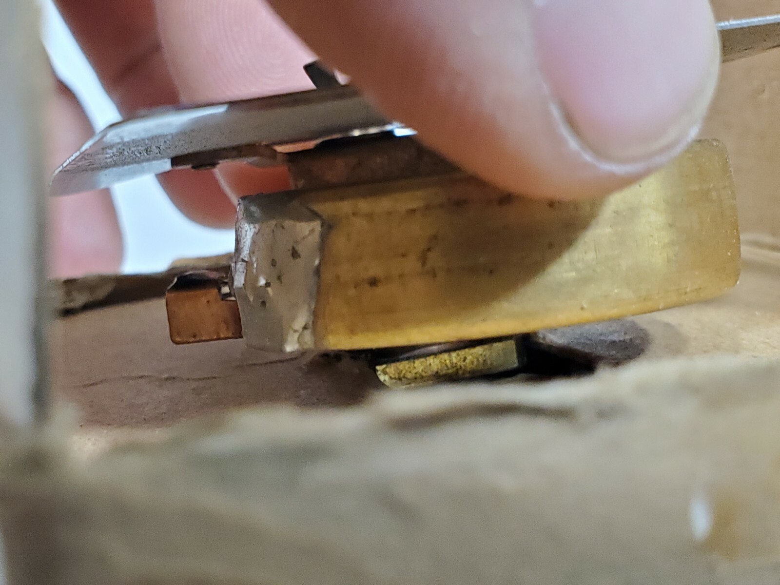 NOS 1950 Studebaker Champion Oil Pressure Gauge 526718 Stewart Warner ...