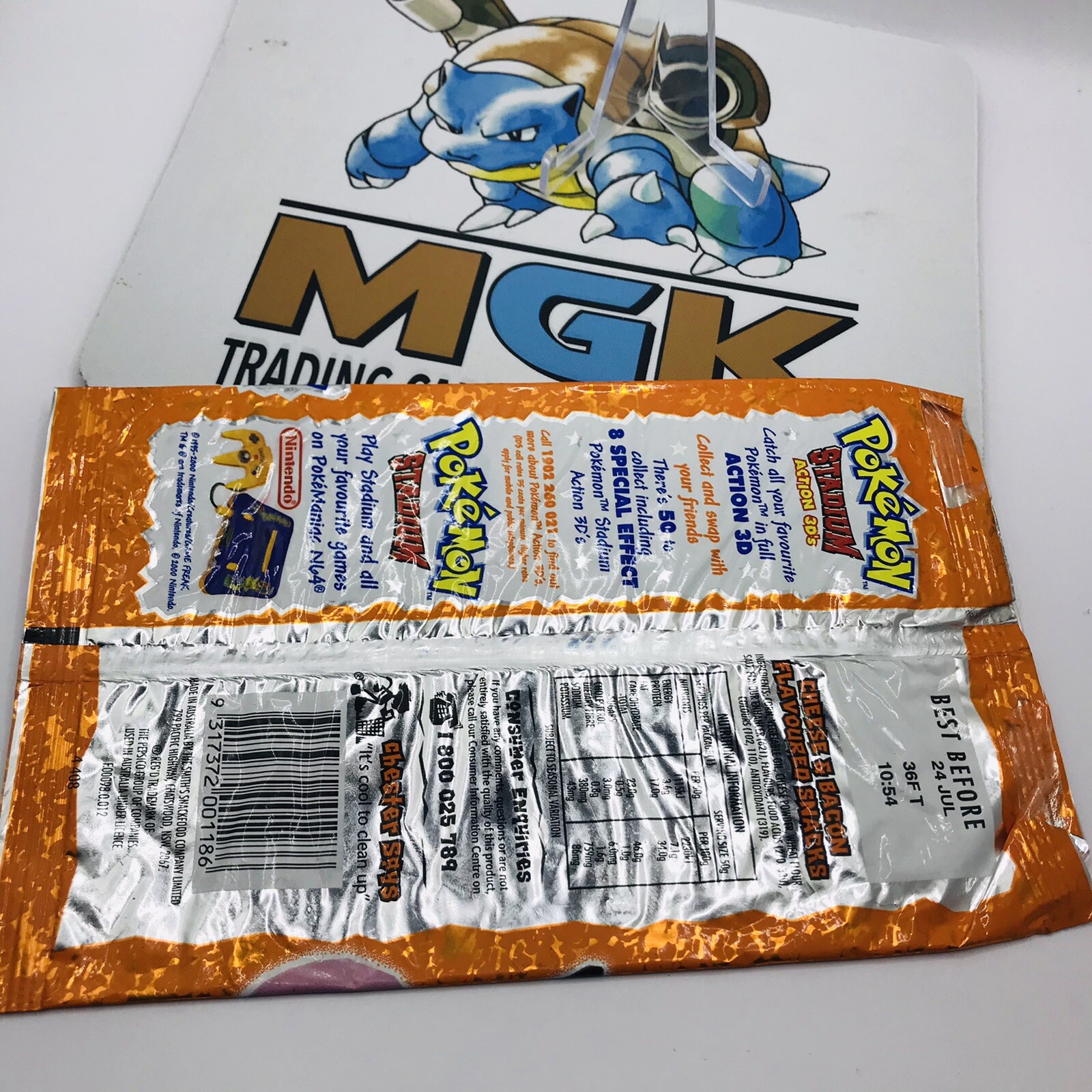 HOLY GRAIL Pokemon Stadium Action 3D Tazo Cheetos Balls Chip Packet ...