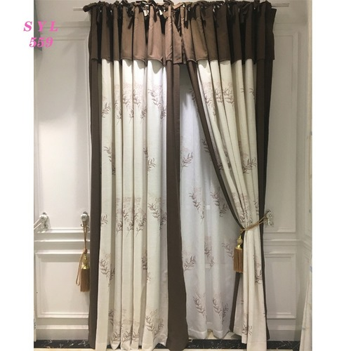High End Chinese Style Linen Embroidered Curtain Screens Room Curtains ...