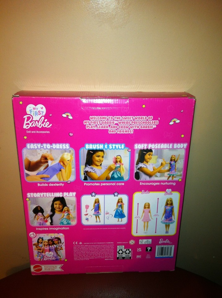 Barbie My first Barbie Doll Malibu HMM66 | eBay