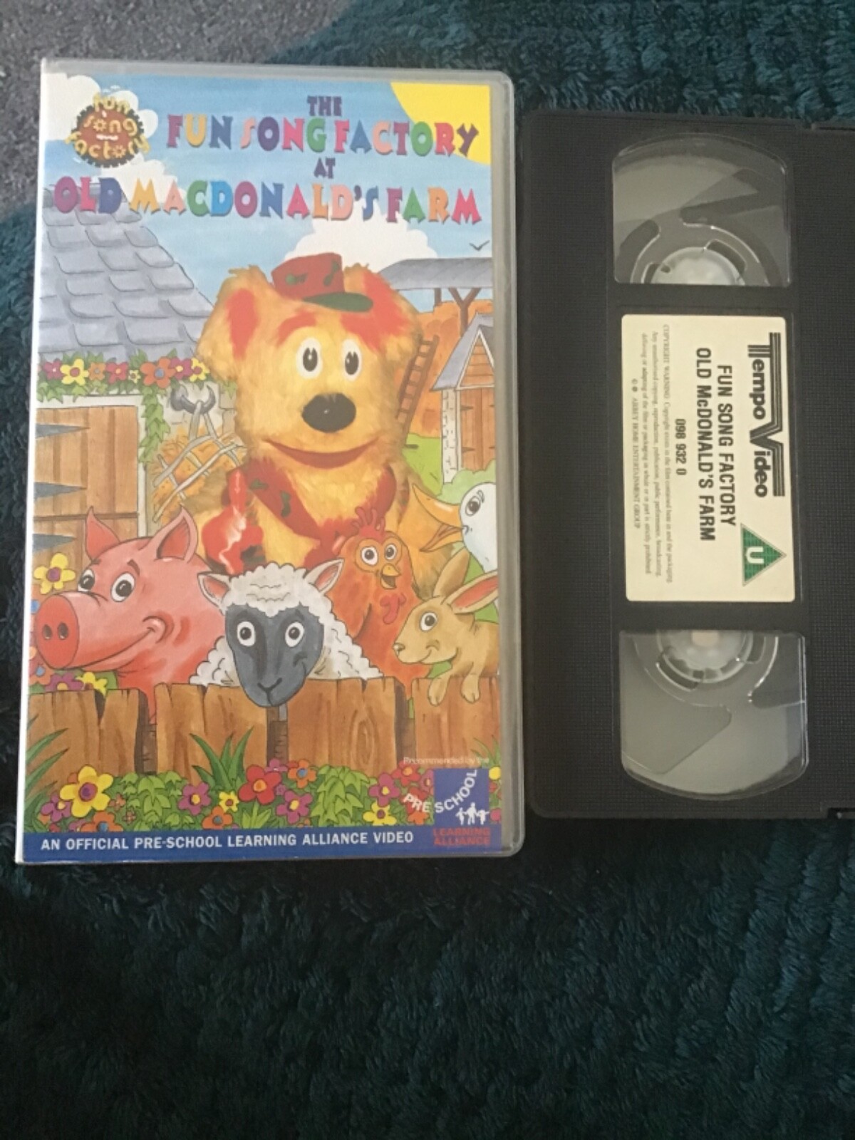 Fun Song Factory 5 - At Old MacDonald's Farm (VHS, 1997) for sale ...