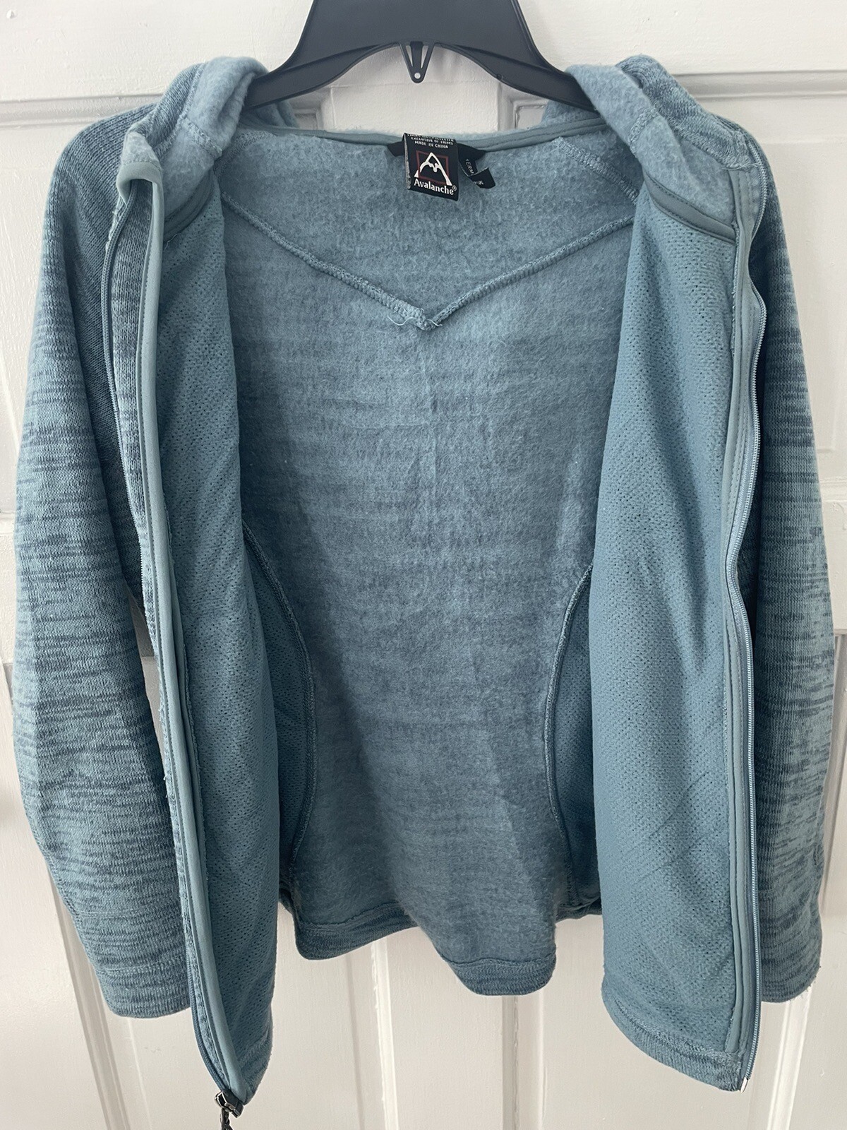 Avalanche Women's Zip Up Jacket with Pockets 100% Polyester Shell ...