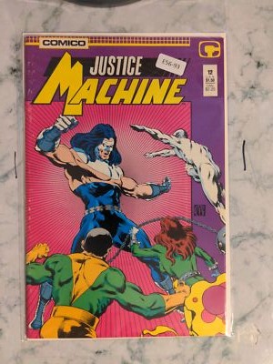 JUSTICE MACHINE #12 VOL. 2 8.0 COMICO COMIC BOOK E56-93 | eBay